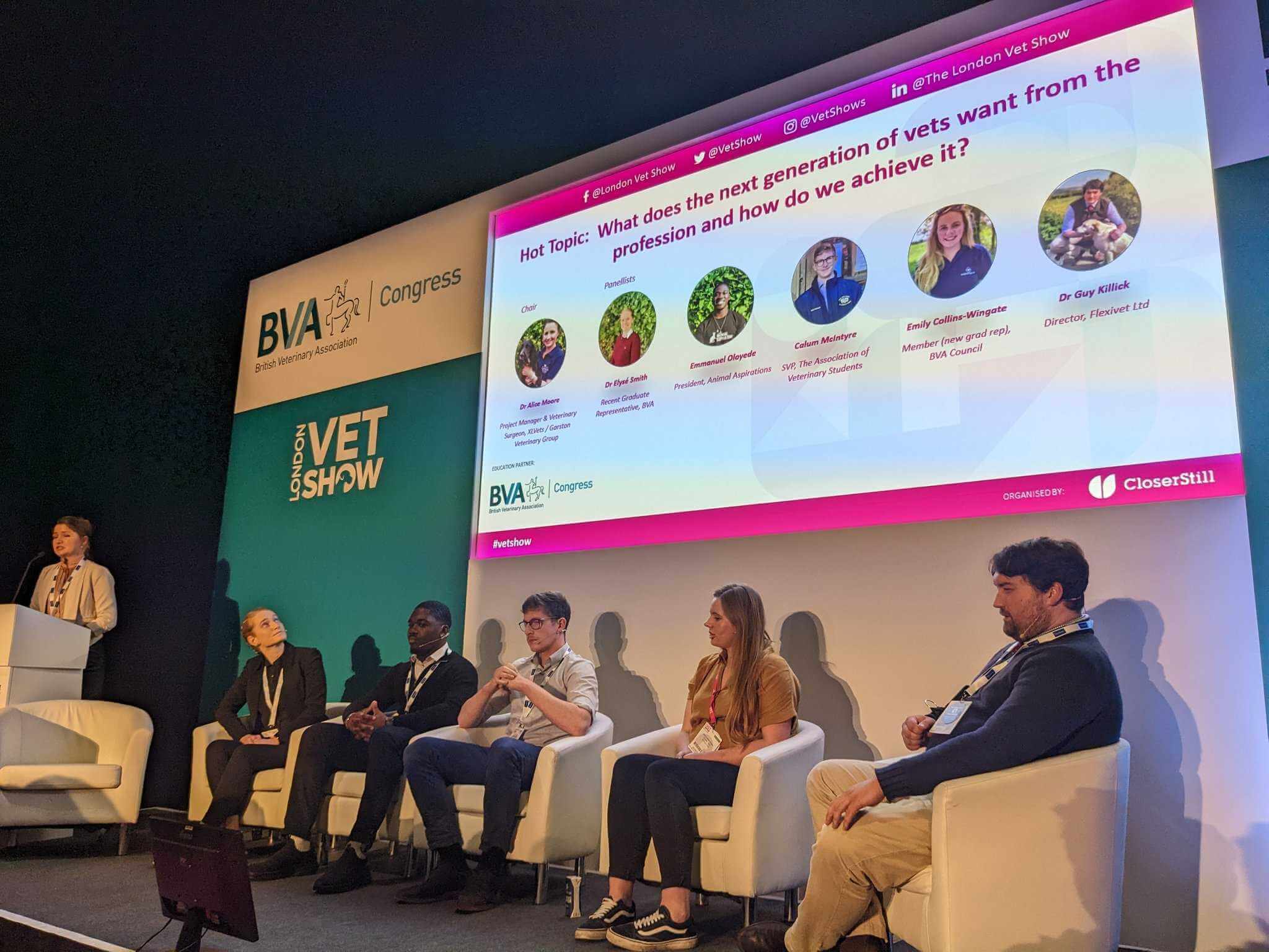 Huge crowds flock to this year's London Vet Show at the ExCel Arena ...