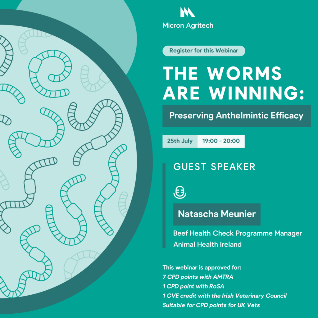 Micron Agritech | Analyse animals for fluke and worms anywhere in minutes.